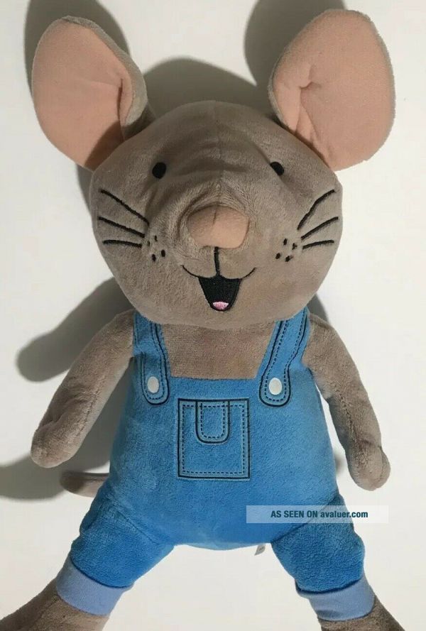 Kohls Cares Mouse PIush 13 " If You Give A Mouse A Cookie Stuffed Blue ...