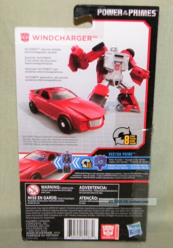 WINDCHARGER Transformers Generations Power Of The Primes Legends Class ...
