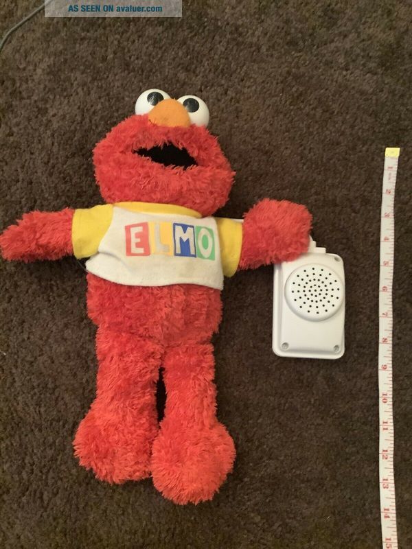 FISHER PRICE SESAME STREET ELMO KNOWS YOUR NAME PLUSH TOY | #33009235