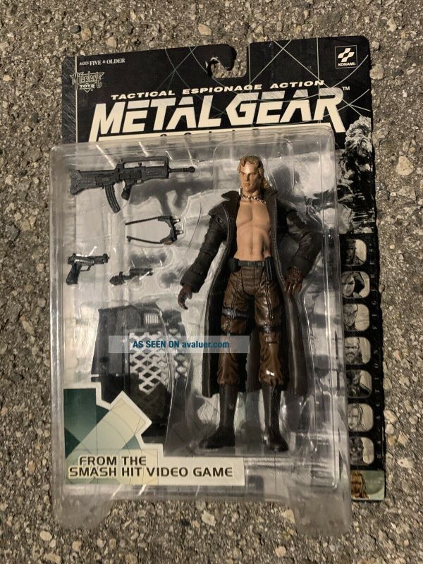 NIB Mcfarlane/Konami Metal Gear Solid Liquid Snake Ultra Action Figure ...