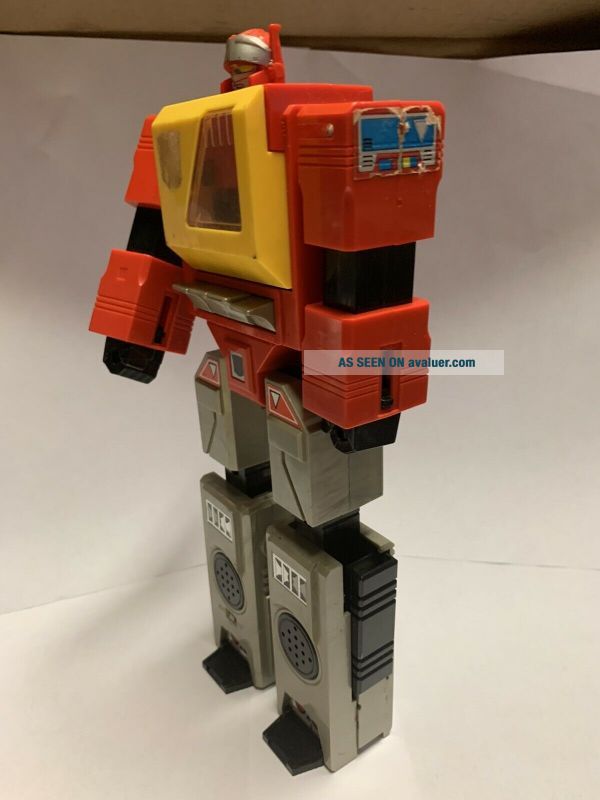 Blaster Not Complete 1985 Vintage G1 Transformers Boombox Action Figure ...