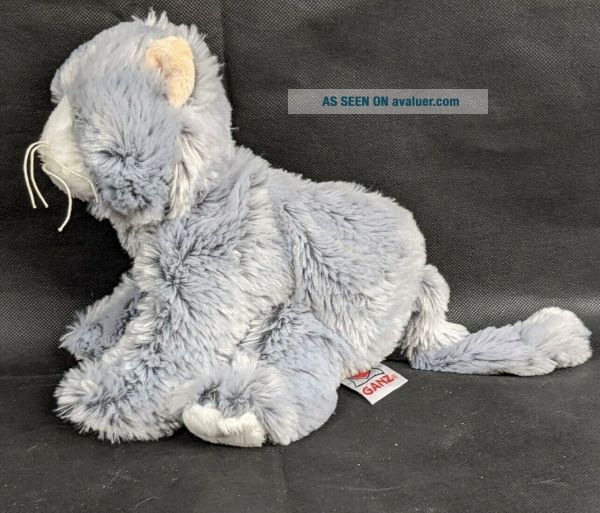 Ganz Webkinz Silversoft Cat Plush Toy Stuffed Animal HM222 No Codes ...