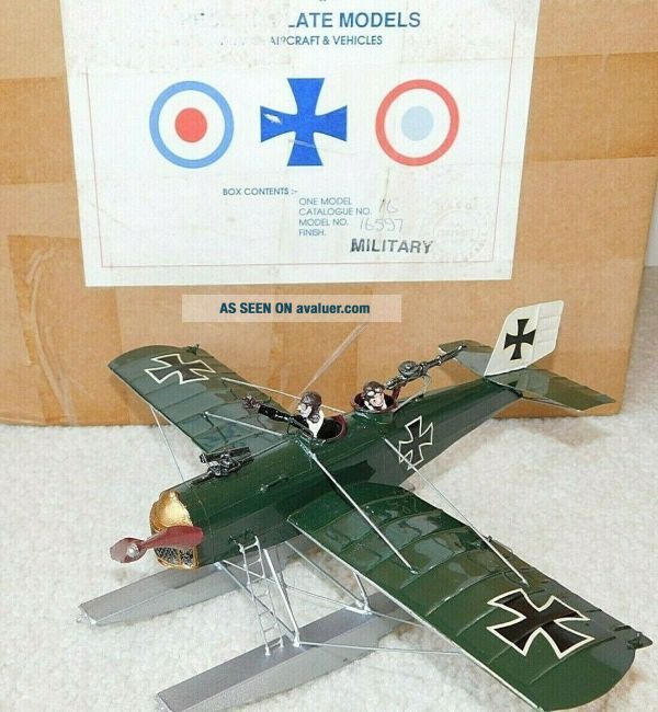 HECO Tinplate Models, WWI German Float Plane Or Sea Plane W/Pilot ...
