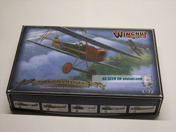 Wingnut Wings Fokker D. VII 1/32 Model Kit 32011 Plus GasPatch ...