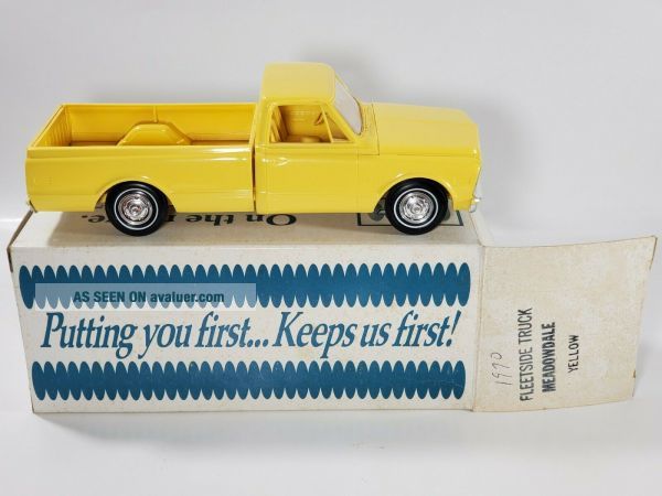 1970 CHEVROLET FLEETSIDE CST/10 PICK UP TRUCK MEADOWDALE YELLOW DEALER ...