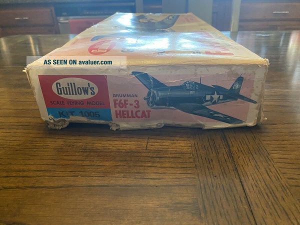 Guillows Giant Scale Grumman F6F - 3 Hellcat Flying Model Kit 1005 ...