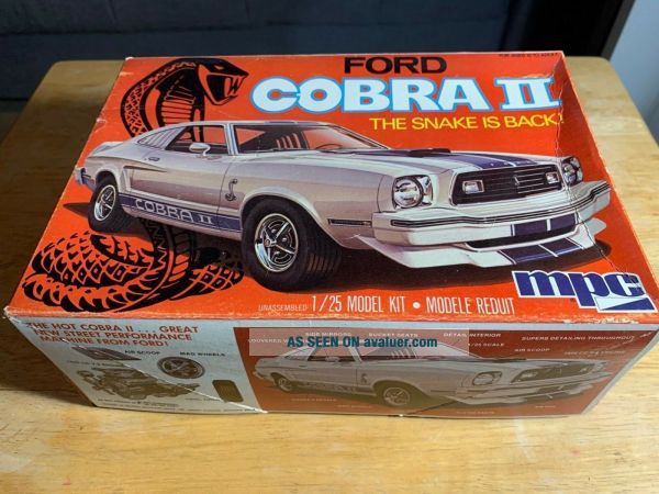MPC Ford Cobra II The Snake Is Back 1/25 (missing Instructions) | #33075391