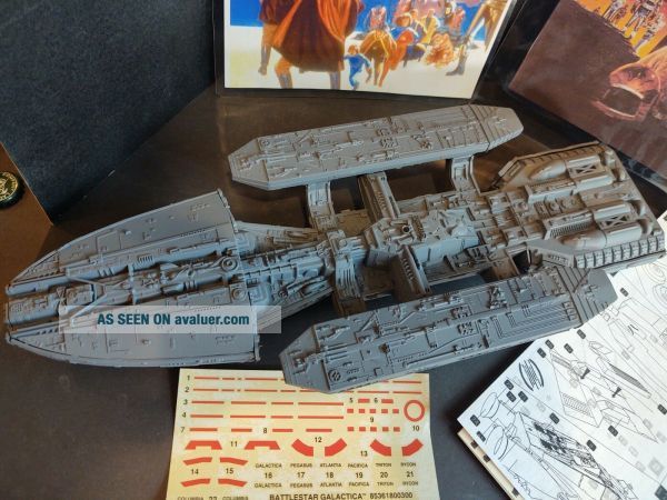 Battlestar Galactica Model Kit Revell Built With Custom Photos And ...