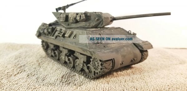 BUILT 1/35 WW2 US ARMY M10 WOLVERINE TANK DESTROYER PROFESSIONALLY ...