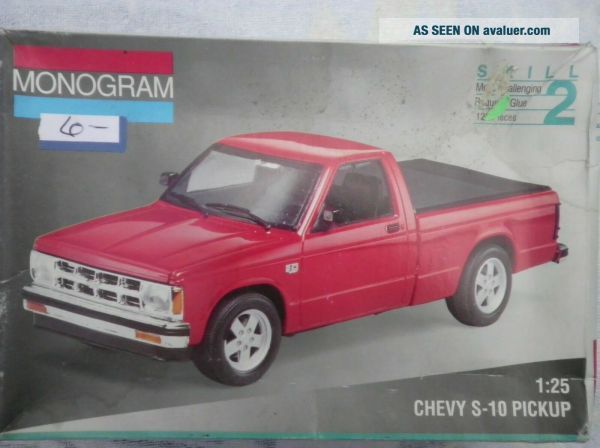 MONOGRAM CHEVY S - 10 PICKUP TRUCK MODEL CAR KIT | #33091793