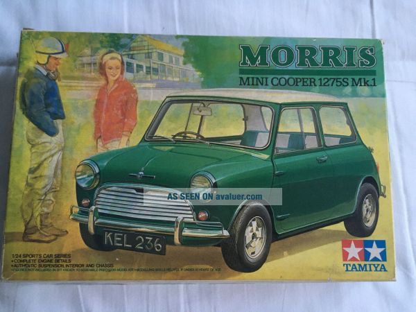 Tamiya Morris Mini Cooper 1275S Mk. 1 Model Car Kit 1/24 Scale Sports ...