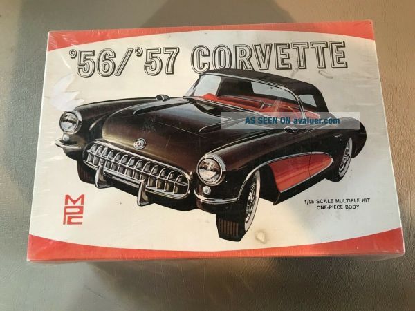 VINTAGE ISSUE MPC 1/25 SCALE 1956/57 CORVETTE MODEL KIT | #33101383