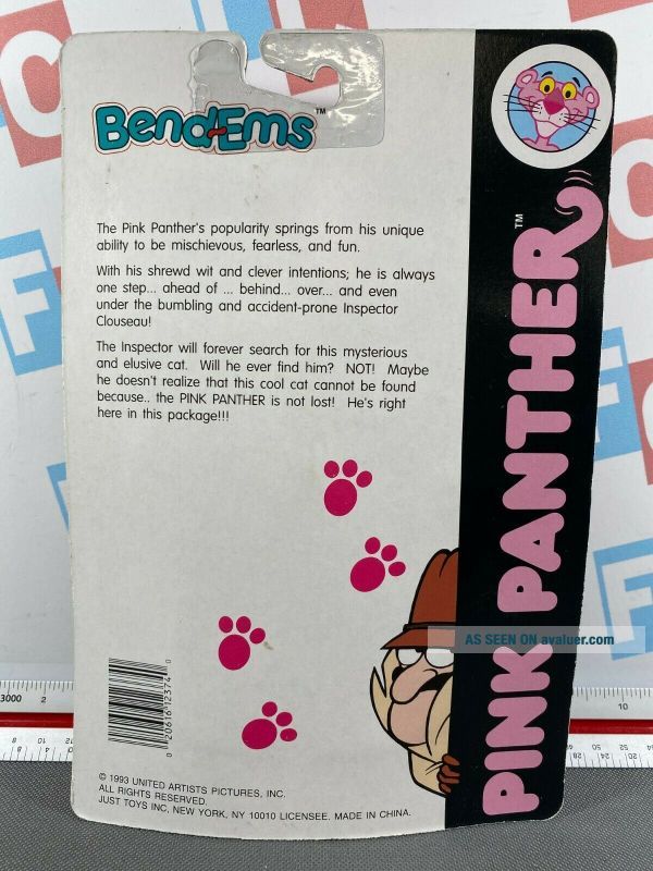 Just Toys Justoys Bend - Ems Bendems The Pink Panther Bend Em Figure ...
