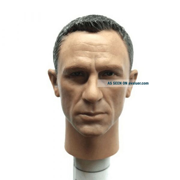 1/6 Scale Spectre James Bond Daniel Craig Head Sculpt For 12 Figures ...