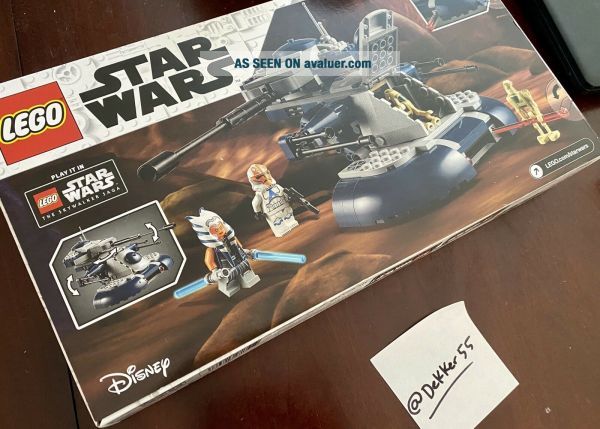 LEGO Star Wars Clone Wars Armored Assault Tank AAT 75283 USA In Hand ...