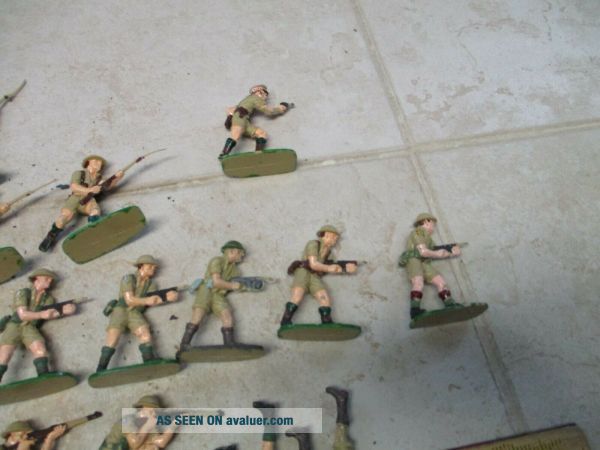Airfix Plastic WWII British 8th Eighth Army Men Soldiers Figures 1/32 ...