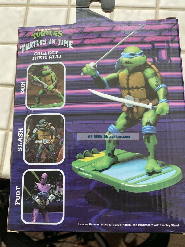 NECA Teenage Mutant Ninja Turtles In Time Leonardo 7 " Inch Figure ...