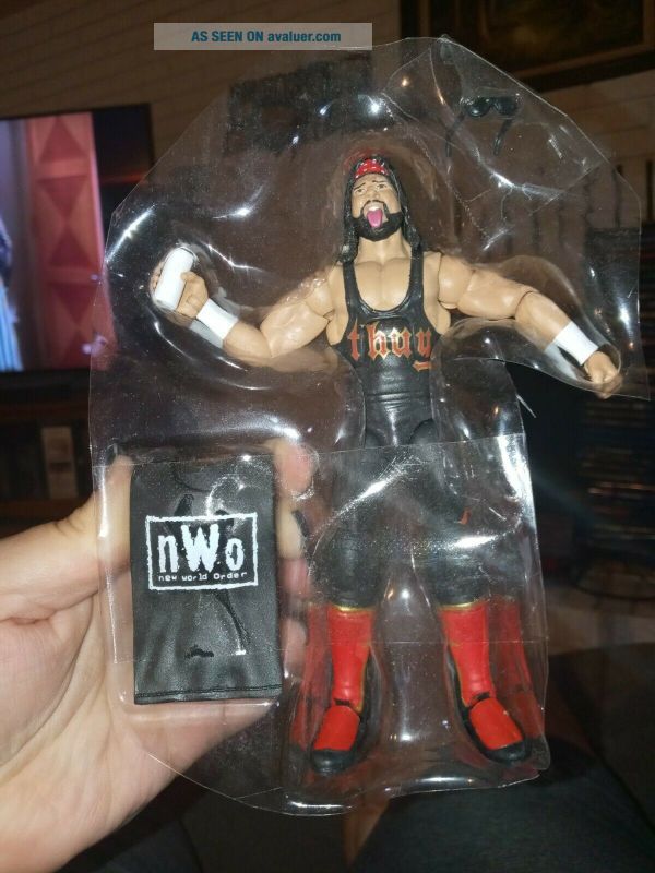 WWE Mattel Flashback Legends Elite Series NWo WCW Syxx 6 Pac Loose ...