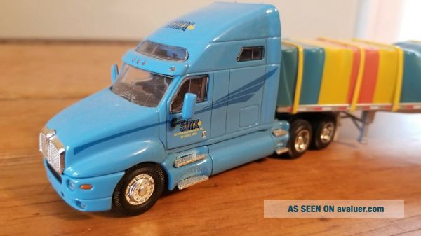 1/64 Diecast Model Semi Truck Kenworth T6000 Flatbed Smithway Motor ...