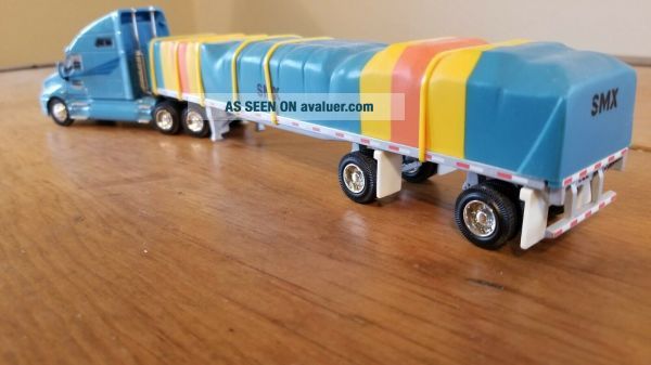 1/64 Diecast Model Semi Truck Kenworth T6000 Flatbed Smithway Motor ...