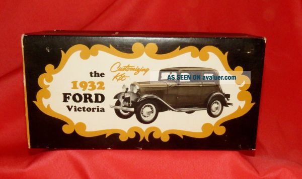 1932 Ford Victoria Customizing Kit: Stock Custom Competition Model ...