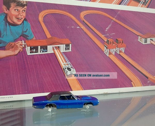 VINTAGE REDLINE HOT WHEELS US CUSTOM THUNDERBIRD DARK INTERIOR PARTS OR ...