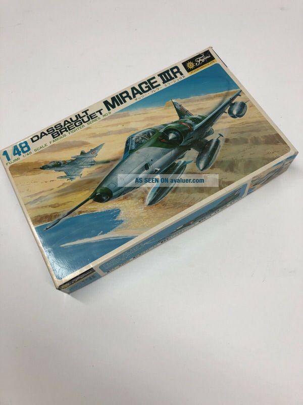 Fujimi 1/48 Scale Mirage 3R Fighter Jet Vintage Model Kit | #33206152