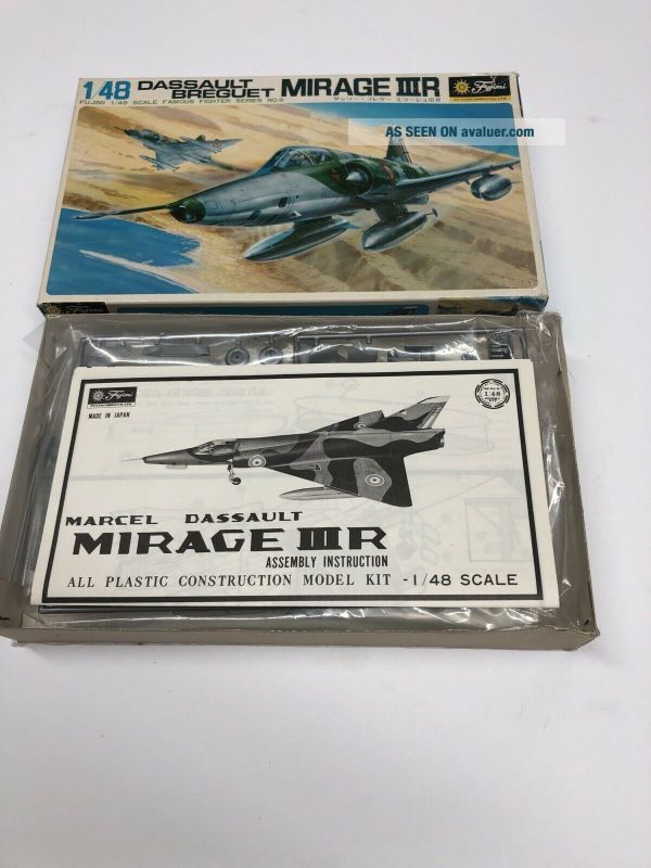 Fujimi 1/48 Scale Mirage 3R Fighter Jet Vintage Model Kit | #33206152