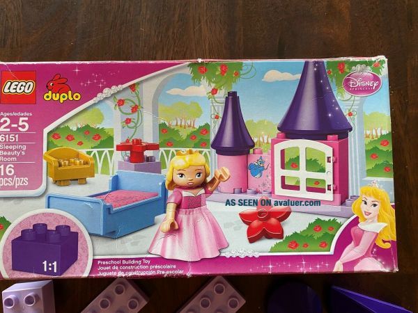 " Sleeping Beauty ' S Room " Disney Princess, Duplo, LEGO Set 6151, 100 ...