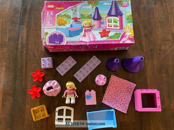 " Sleeping Beauty ' S Room " Disney Princess, Duplo, LEGO Set 6151, 100 ...