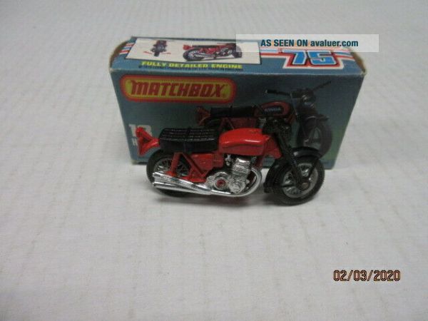 VINTAGE MATCHBOX 18 HONDARORA IN L BOX WITH NO DECAL | #33165083