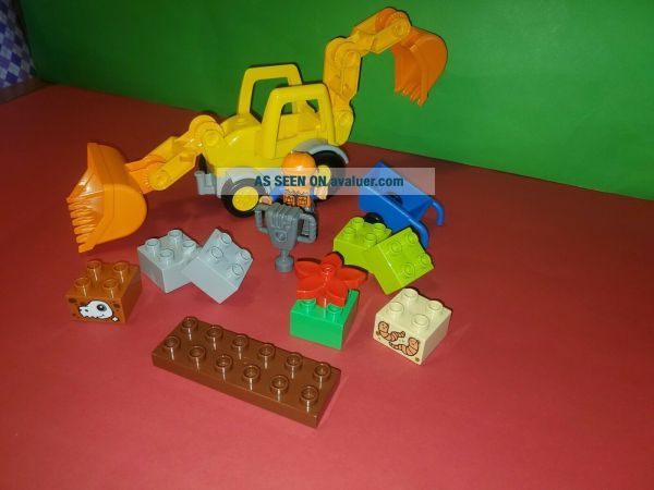 LEGO Duplo Backhoe Loader (10811) Complete (No Box, No Instructions ...