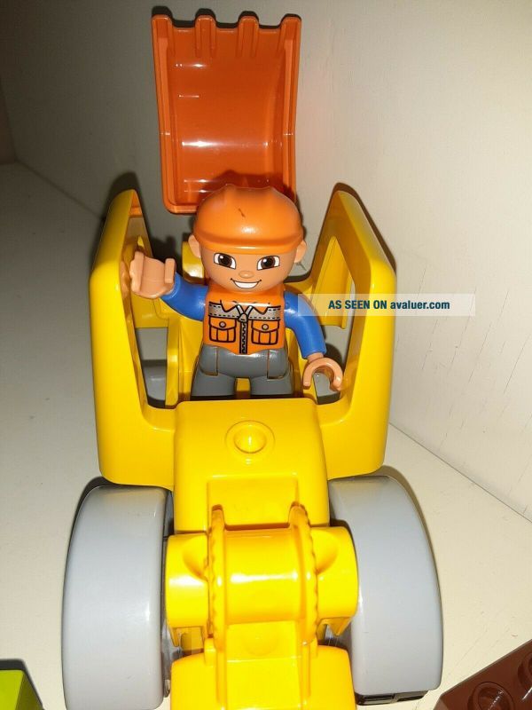 LEGO Duplo Backhoe Loader (10811) Complete (No Box, No Instructions ...