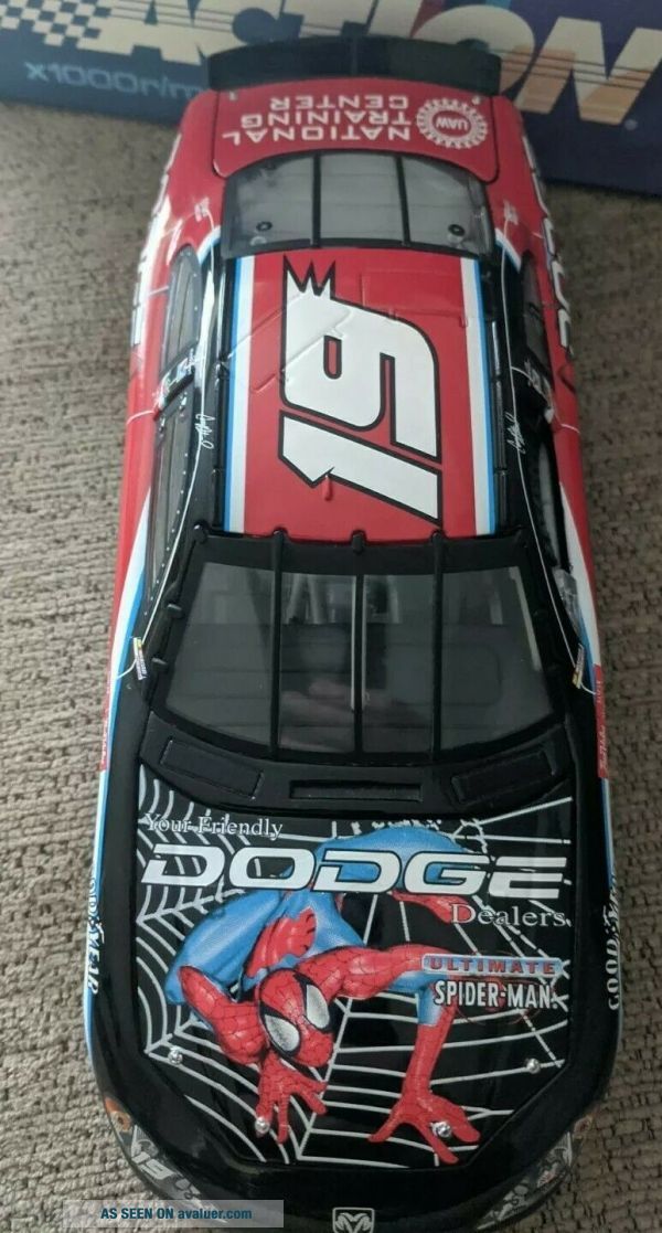 Jeremy Mayfield Spider - Man Nascar Diecast 1/24 Scale | #33195363