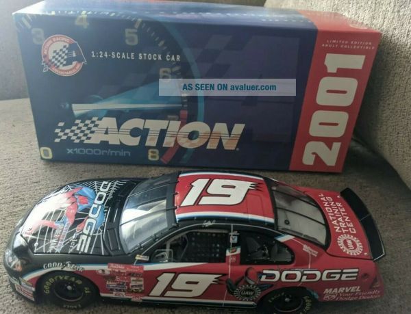 Jeremy Mayfield Spider - Man Nascar Diecast 1/24 Scale | #33195363