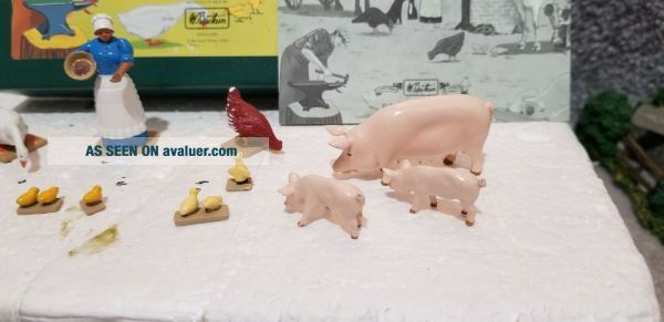 Britains William Britain Home Farm Series 8705 The Farmyard Set Boxed ...