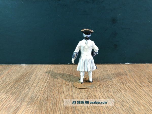 Charles Stadden: A Fine Model Of A French Officer, C1740s. 54mm Scale ...