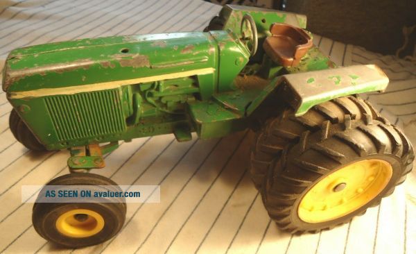 Vintage ERTL John Deere Dual Wheel Metal Tractor Made In USA | #33295375