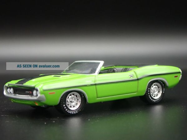 1970 70 DODGE CHALLENGER RT HEMI CONVERTIBLE RARE 1:64 SCALE DIECAST ...