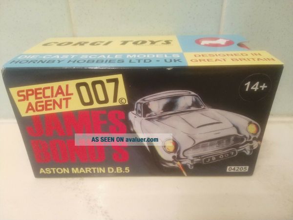 Corgi 261/270 James Bond 007 Aston Martin DB5 Goldfinger Thunderball ...