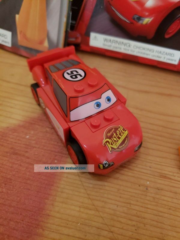 Lego 8200 Cars 2 Lightning McQueen 100 Complete With Instructions Fast ...