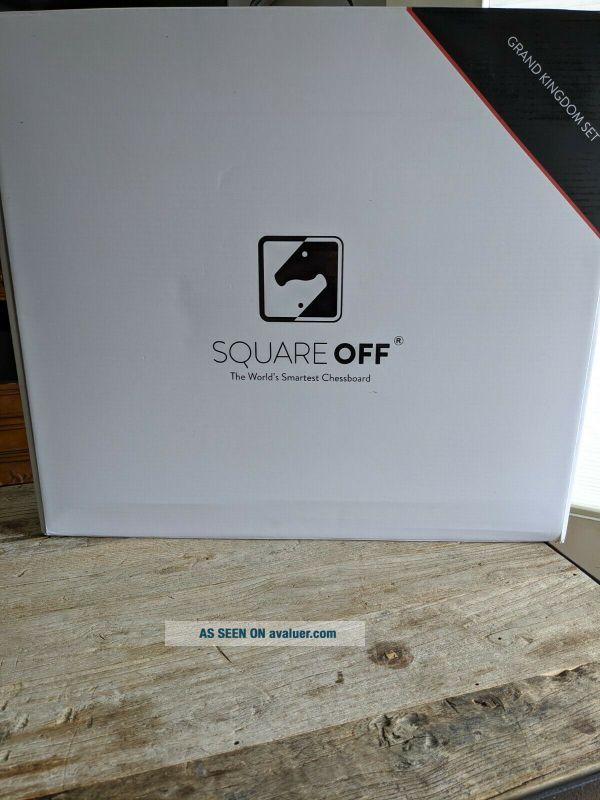 Square Off Grand Kingdom Set Automatic Moving Chess Board | #33391543