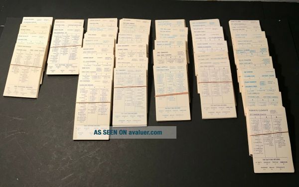 Comp 42 Team Old Timers Team Set Strat - O - Matic Baseball 27 Yankees ...