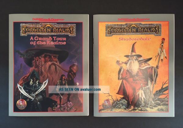 AD&D 2nd Ed Box Set - FORGOTTEN REALMS CAMPAIGN SETTING (COMPLETE And ...