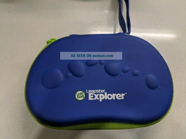 Leapfrog Leapster Explorer Set With Case, 4 Games, Camera, Dock ...