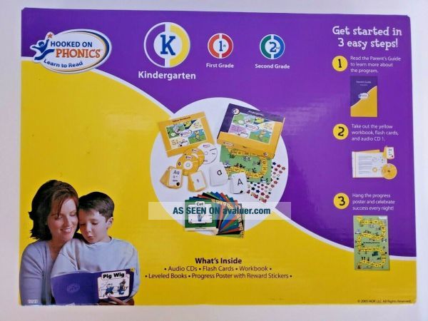 Hooked On Phonics Learn To Read Kindergarten Set (COMPLETE, ) | #33550808