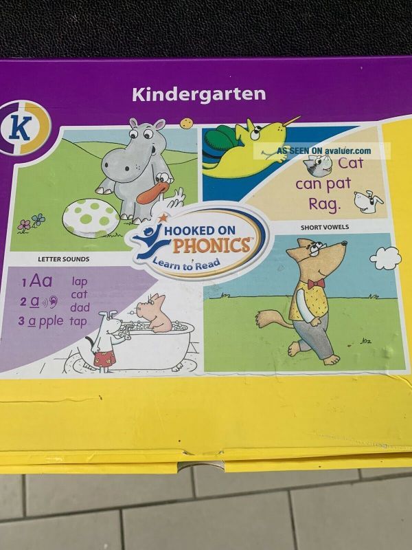 Hooked On Phonics Learn To Read Kindergarten Set (GOOD). | #33564818