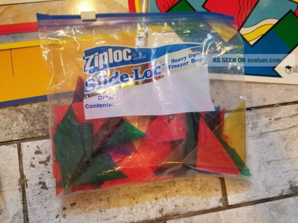 Pattern Blocks Manipulatives Tangrams Geometry Shapes Macmillan Early ...