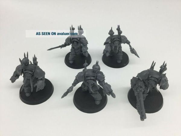 Chaos Space Marines Terminators Warhammer 40k Games Workshop GW ...