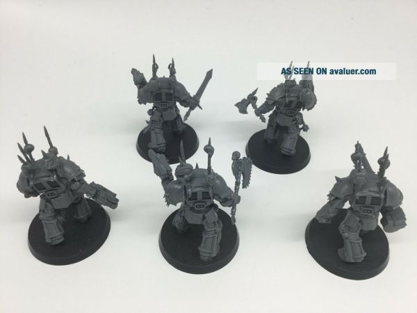 Chaos Space Marines Terminators Warhammer 40k Games Workshop GW ...